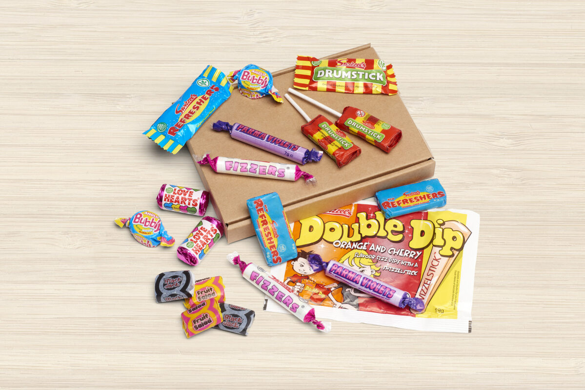 Retro Sweets Small Letter Box – Gifting Gorilla